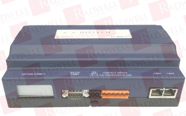 EC-BOS-7AX PLC Module/Rack by DISTECH