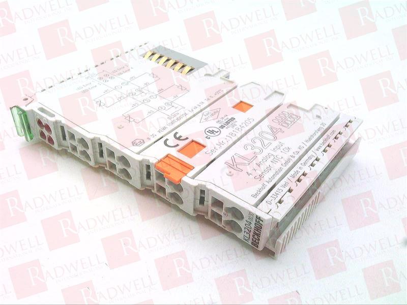 KL3204-0030 PLC Programming Terminal by BECKHOFF