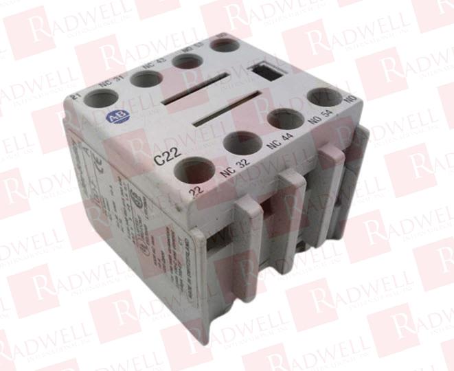 100-FC22 Auxiliary Contact by ALLEN BRADLEY