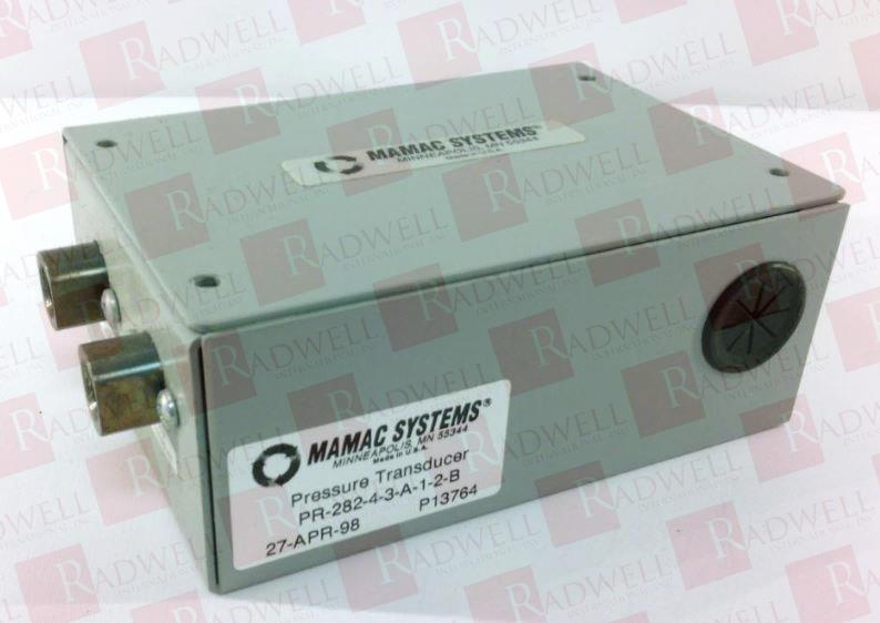 PR-282-4-3-B-1-2-B Pressure Sensor/Transducer by MAMAC SYSTEMS