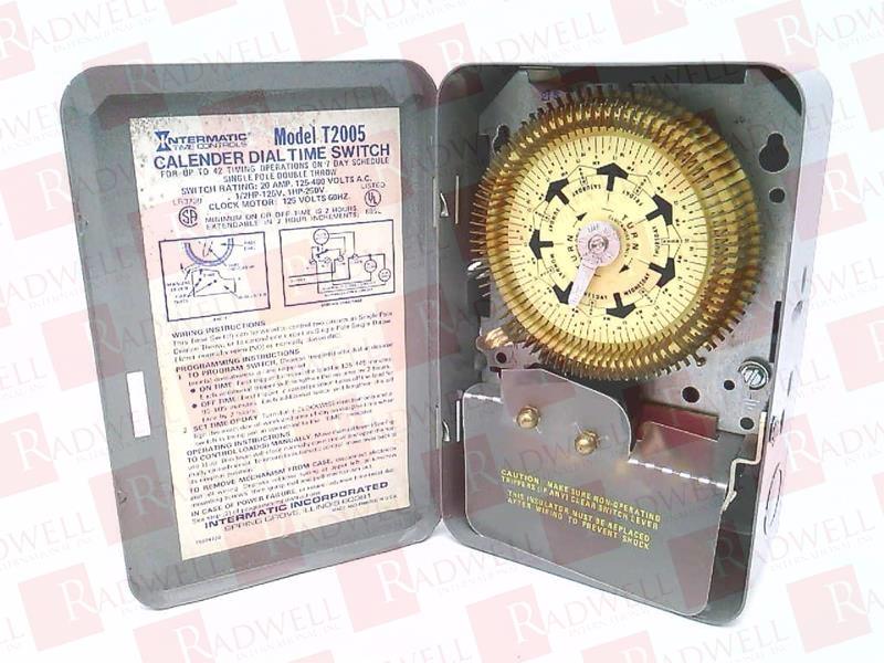 T2005 Timer/Counter by INTERMATIC