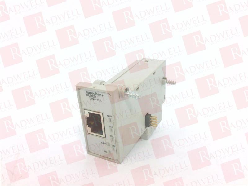 CEP7-ETN Solid State Overload/Relay by SPRECHER & SCHUH