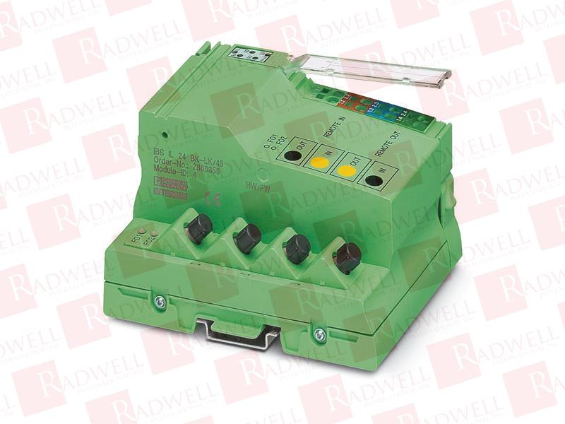 IBS IL 24 BK-LK/45-PAC Interbus Module & Hub by PHOENIX CONTACT