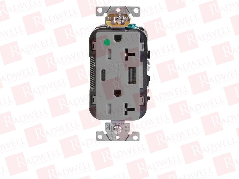 T5833-HGG Plug/Receptacle by LEVITON