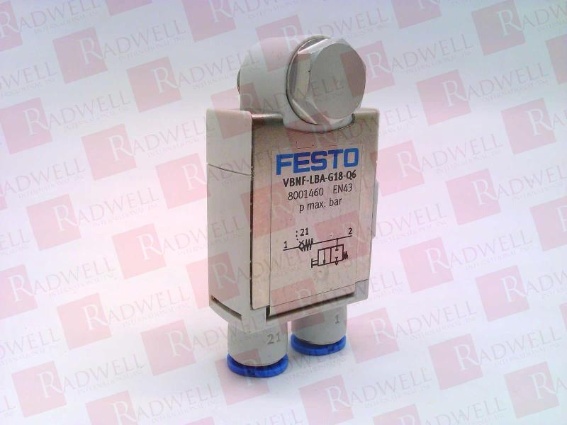 VBNF-LBA-G18-Q6 Solenoid Valve by FESTO