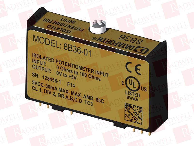 8B36-02 Potentiometer by DATAFORTH