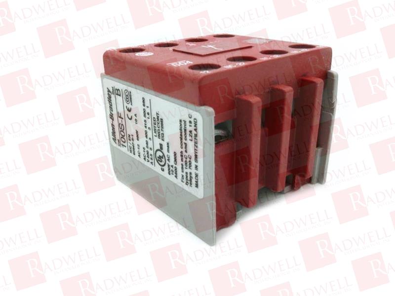 100S-FB04 Auxiliary Contact by ALLEN BRADLEY