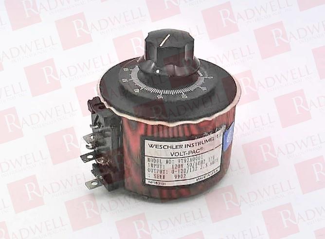 9T92A0001 Control Transformer by WESCHLER