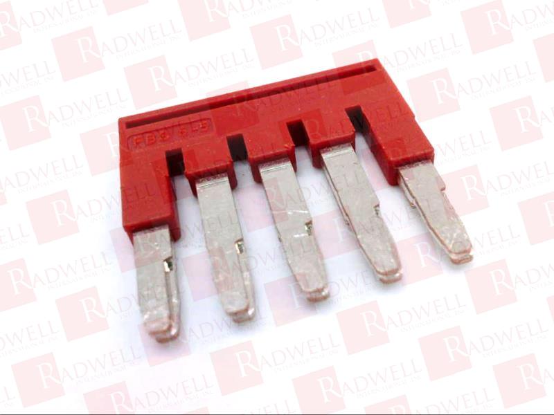 FBS 5-5 Terminal Blk/Strip Wiring Dev by PHOENIX CONTACT