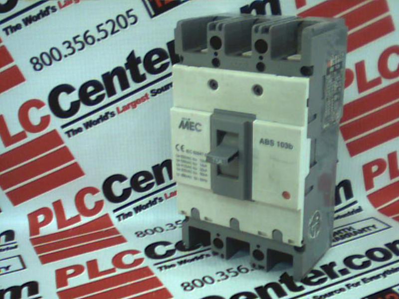 ABS-103B-75A Molded Case Circuit Breaker by MEC