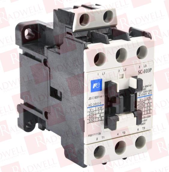 SC-E03P-120VAC Contactor by FUJI ELECTRIC