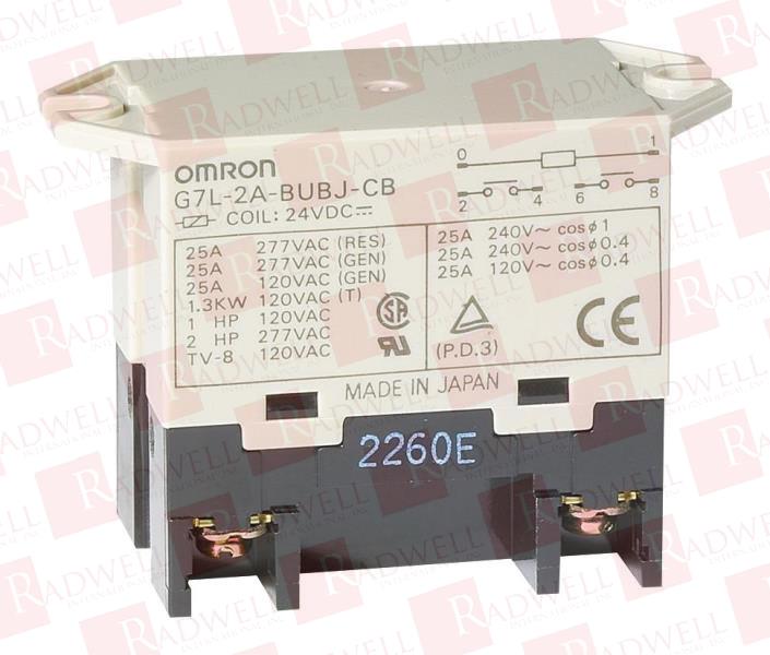 G7L-2A-BUBJ-AC100-120 Relay/Socket by OMRON