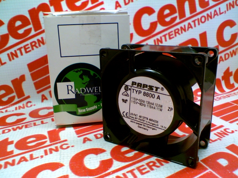 8800A Fan/Thermal Management for Control Panel by EBM PAPST