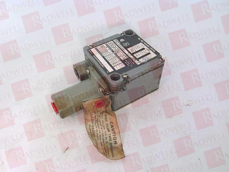 836T-T302JS60 Pressure Switch by ALLEN BRADLEY