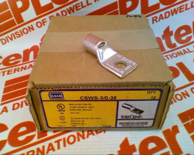 CSWS-3/0-38 Lug/Connector by ILSCO
