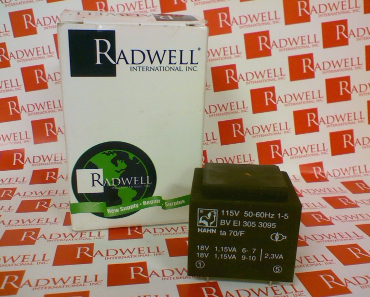 BVEI3053095 Transformer/Yoke PC Board Mount by HAHN ELEKTROBAU