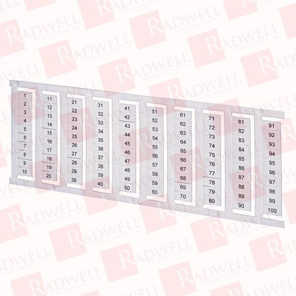 1492-M6X12-EACH Wire/Terminal Marker by ALLEN BRADLEY