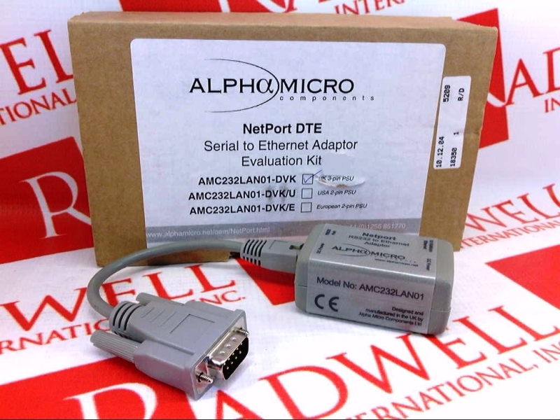 AMC232LAN01-DVK Connector/Terminal/Pin by ALPHA MICRO