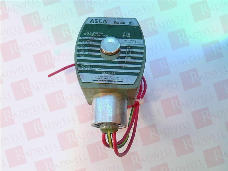 8320G174 24/DC Solenoid Valve by ASCO