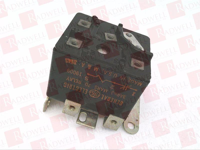 3ARR3 Relay/Socket by GENERAL ELECTRIC