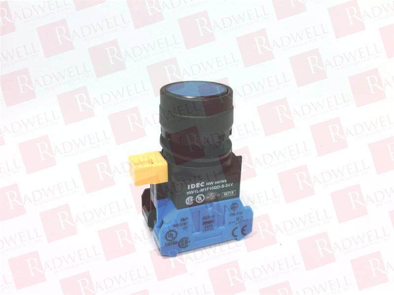 HW1L-M1F10QD-S-24V Pushbutton by IDEC