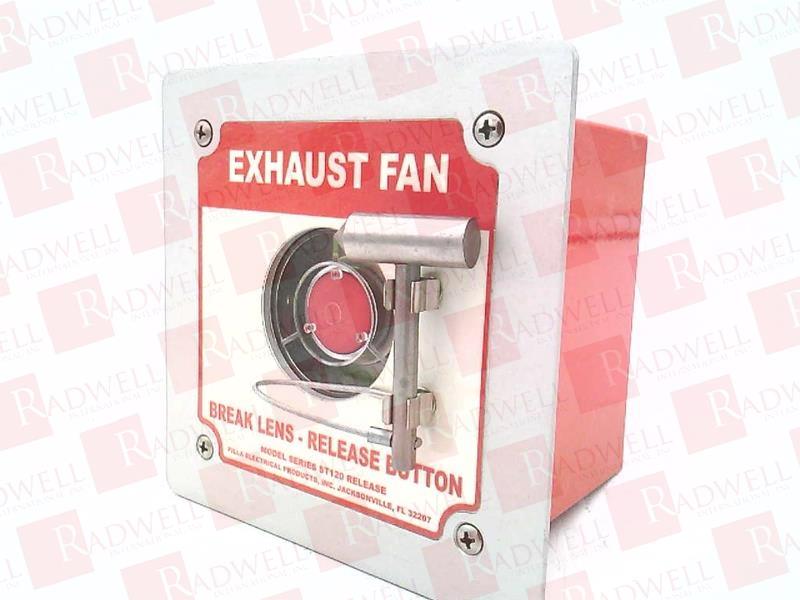 ST120FN1SL-EXHAUST FAN Pushbutton by PILLA ELECTRICAL PRODUCTS