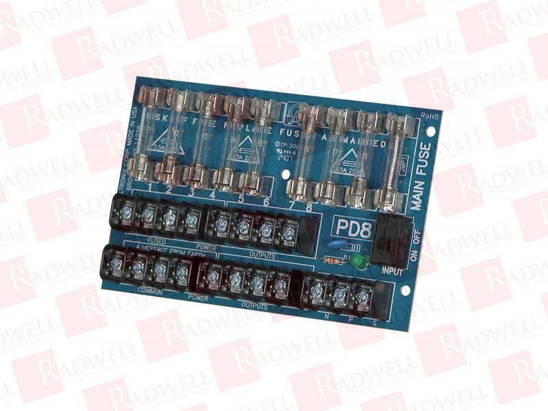 PD8 PC Board PLC/Add-On Board by ALTRONIX