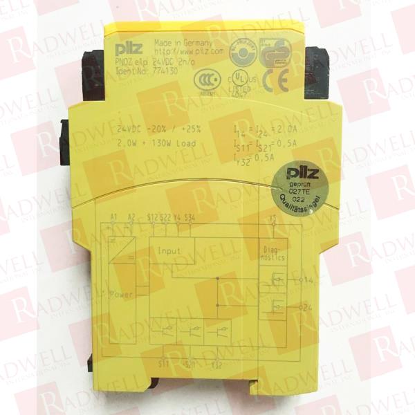 PNOZ-E1P-24VDC-2SO Safety Relay by PILZ