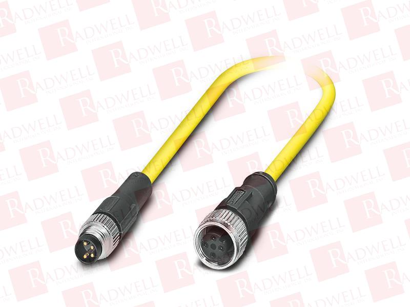 SAC-4P-M8MS/ 1,5-542/M12FS BK Electrical Cable/Wire by PHOENIX CONTACT