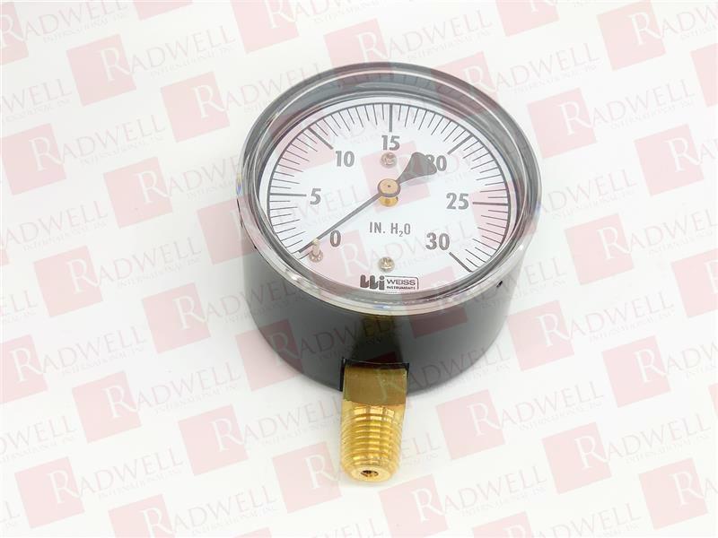 DG25P3-8404L Pressure Gauge by WEISS INSTRUMENTS