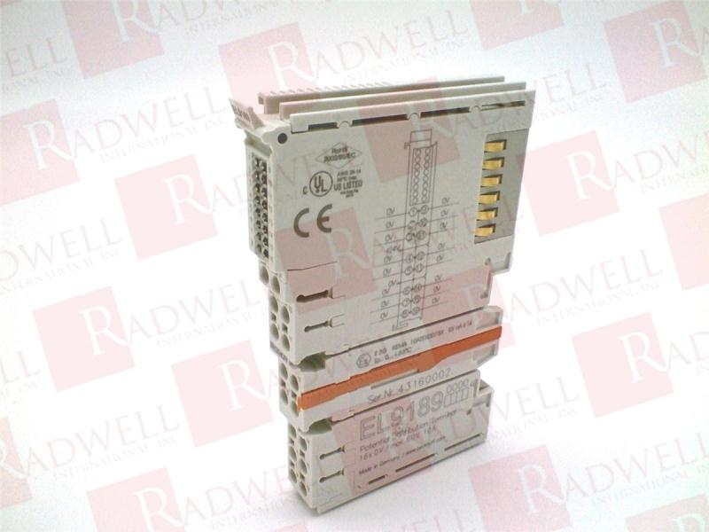 EL9189 PLC Programming Terminal by BECKHOFF