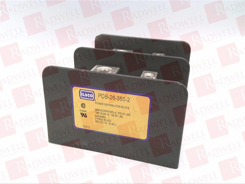 PDB-26-350-2 Power Distribution Block by ILSCO