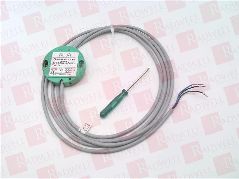 CJ30-50K10-E0123-Y46139 RF Capacitance Sensor by PEPPERL & FUCHS