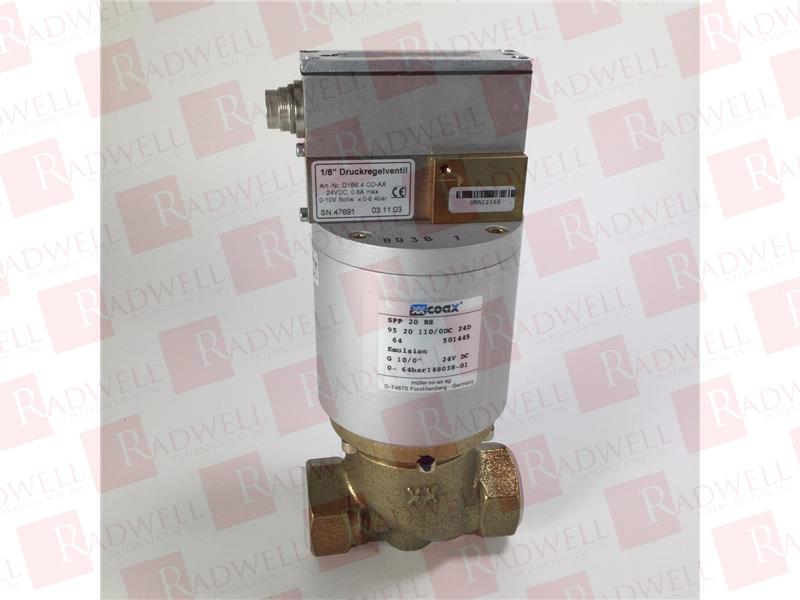 SPP-20-RS Control Valve by MULLER CO-AX AG