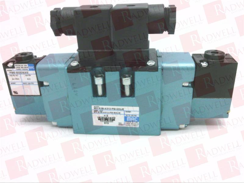 MV-A2B-A312-PM-502JE Solenoid Valve by MAC VALVES INC