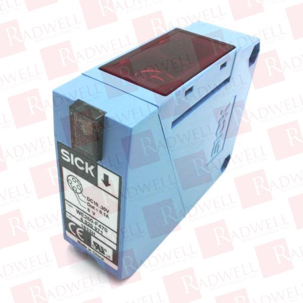 WE260-F470 Photoelectric by SICK