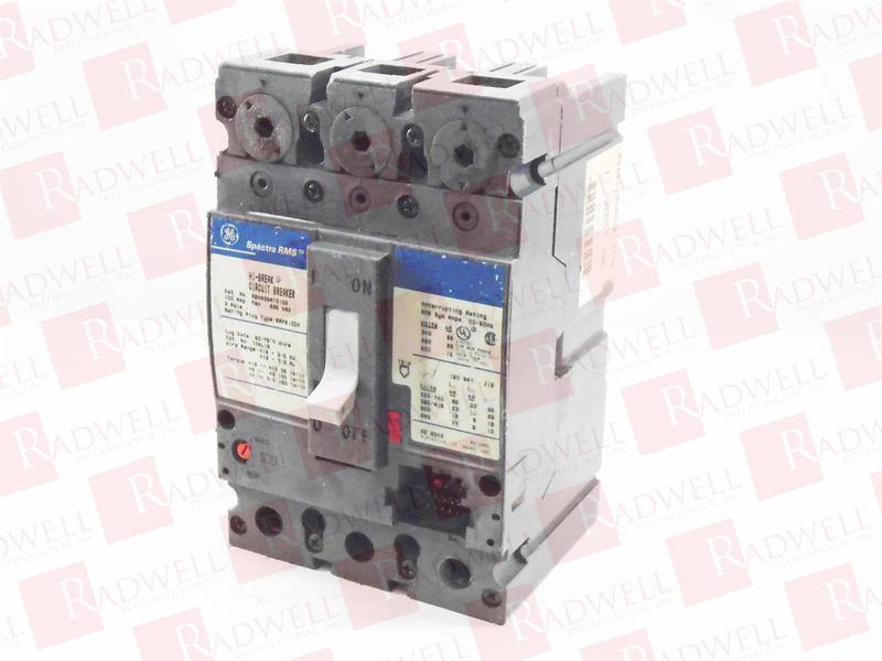 SEHA36AT0100 Molded Case Circuit Breaker by GENERAL ELECTRIC