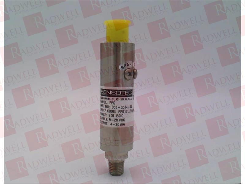 060-G524-02 Pressure Sensor/Transducer by HONEYWELL