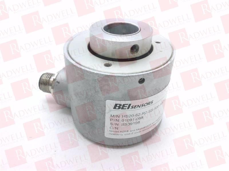 HS20-62-R2-SS-500-ABZC-28V/V-K8 Encoder/Resolver by BEI SENSORS