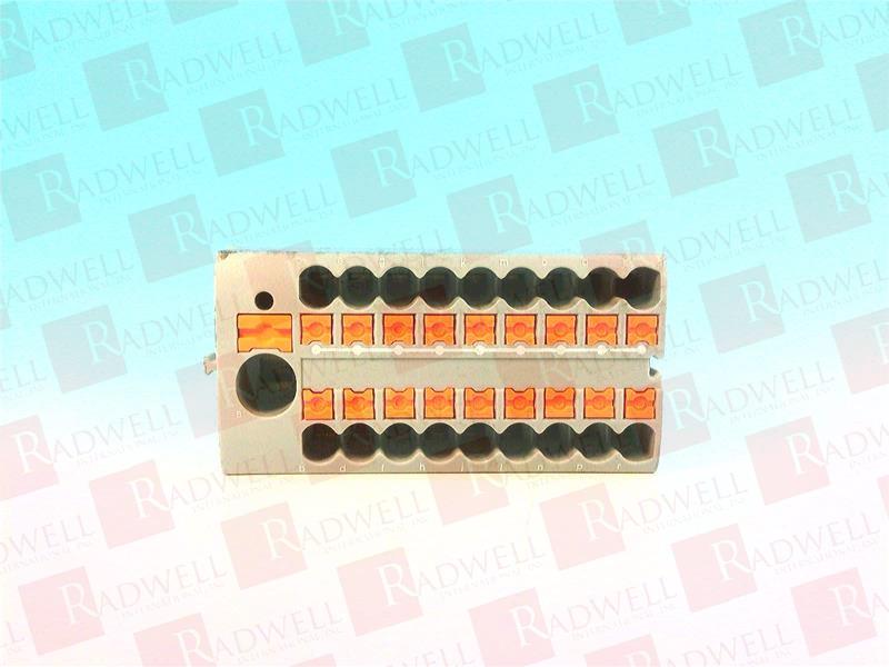 PTFIX 6/18X2,5-NS35 GY Power Distribution Block by PHOENIX CONTACT