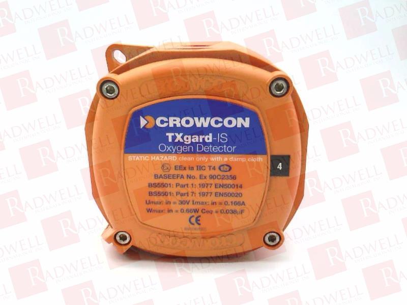 TXGARD-IS OXYGEN DETECTOR Gas Monitoring System by CROWCON DETECTION ...
