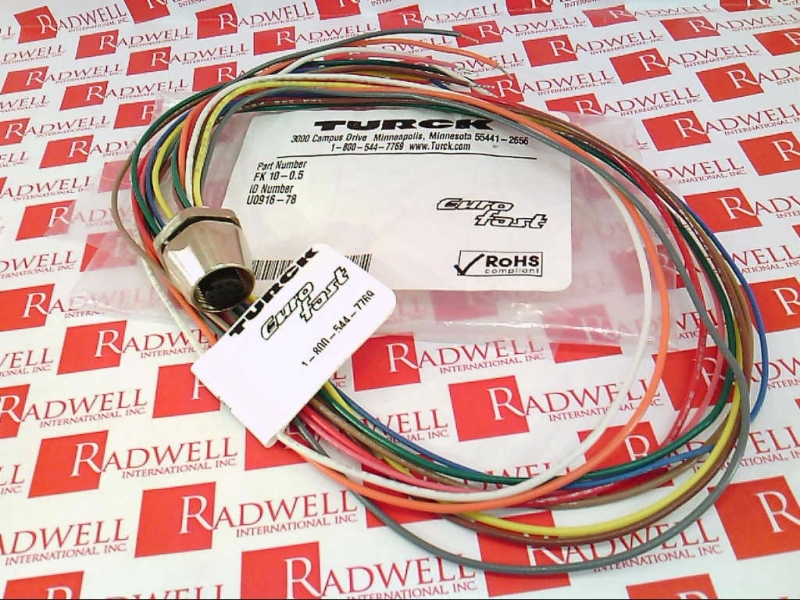 FK 10-0.5 Plug/Receptacle by TURCK