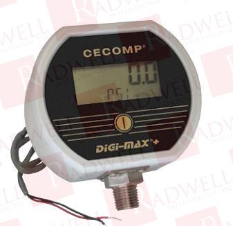 F16ADNBL4KGCMG-CC Pressure Gauge by CECOMP ELECTRONICS