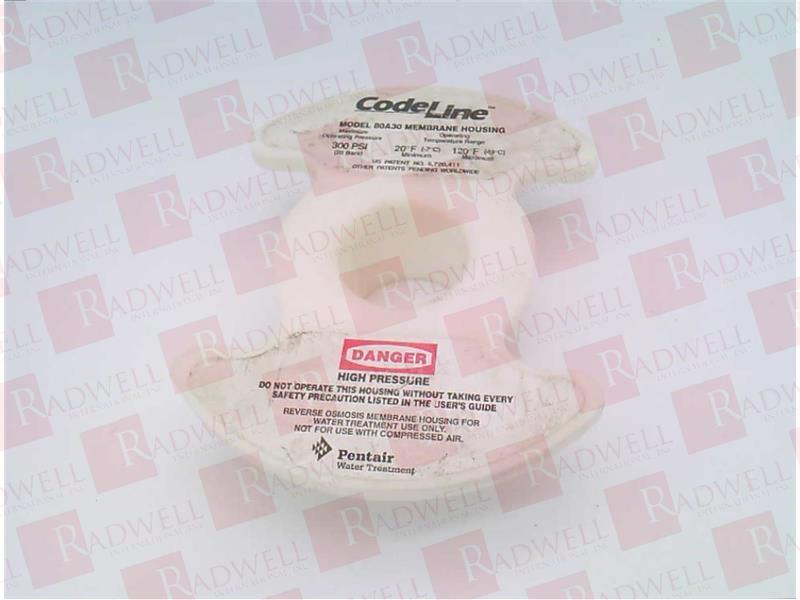 80A30 Assembly for Machine by PENTAIR