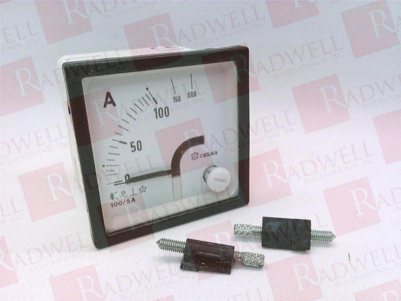 EQ48N-0-100/5A Panel Meter by CELSA