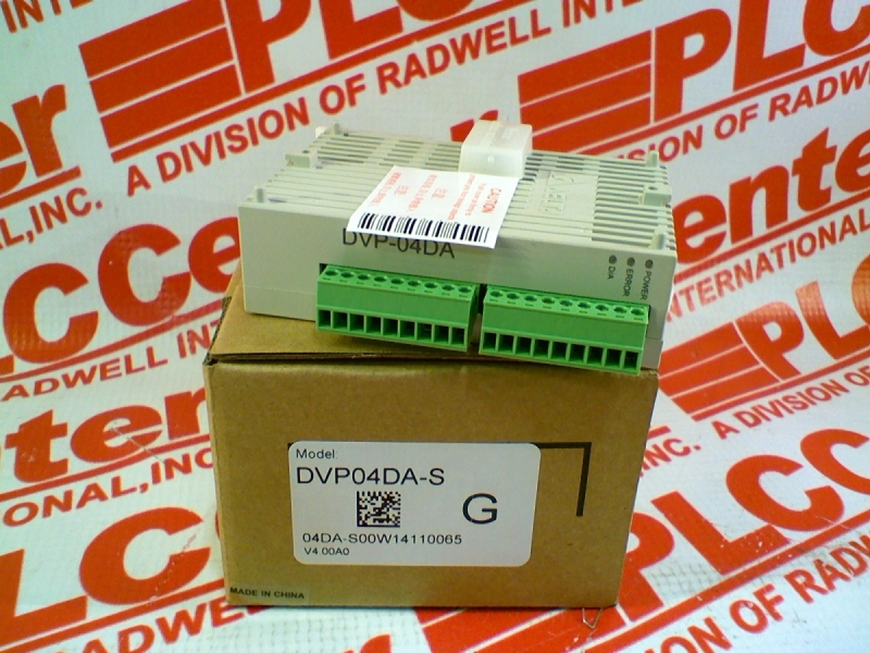 DVP04DA-S VDC Logic I/O Module by DELTA GROUP ELECTRONICS
