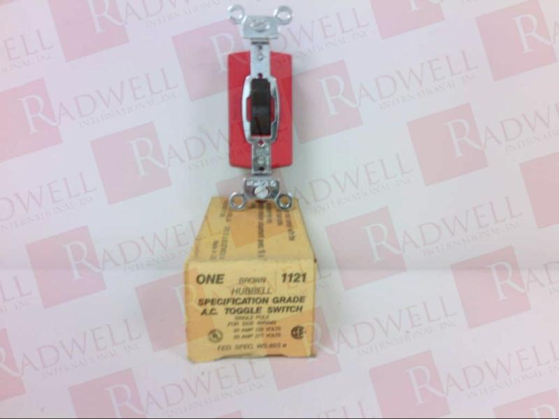 HBL-1121 Toggle Switch by HUBBELL