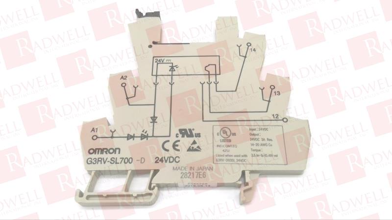 G3RV-SL700-D AC/DC24 Solid State Overload/Relay by OMRON