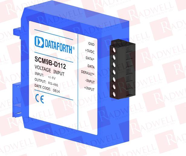 SCM9B-D112 PLC Module/Rack by DATAFORTH