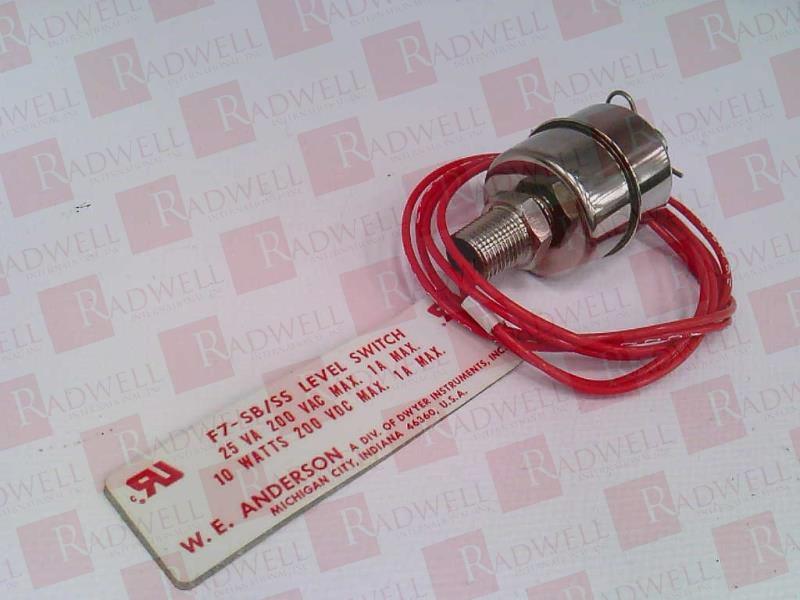 F7-SB/SS Level Switch by DWYER